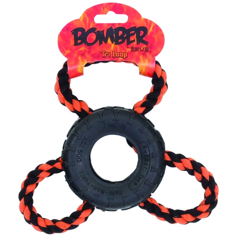 Bomber Tri Loop Zerrspielzeug für Hunde | Zeus | tiierisch.de