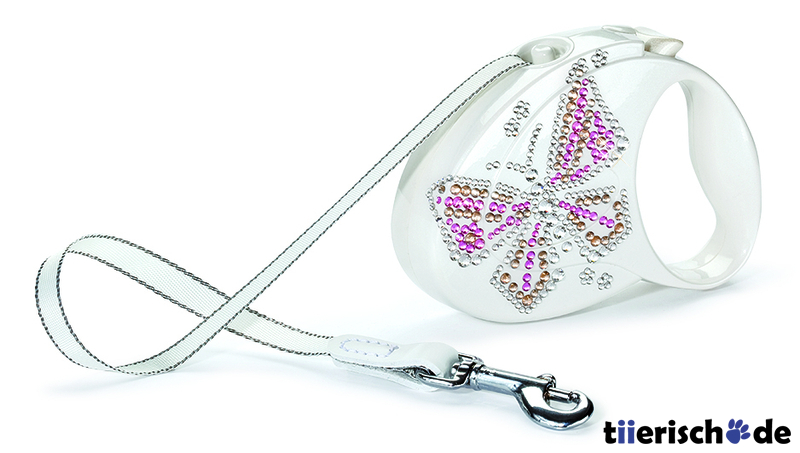 Flexi Glam Butterfly Luxus Leine | flexi | tiierisch.de
