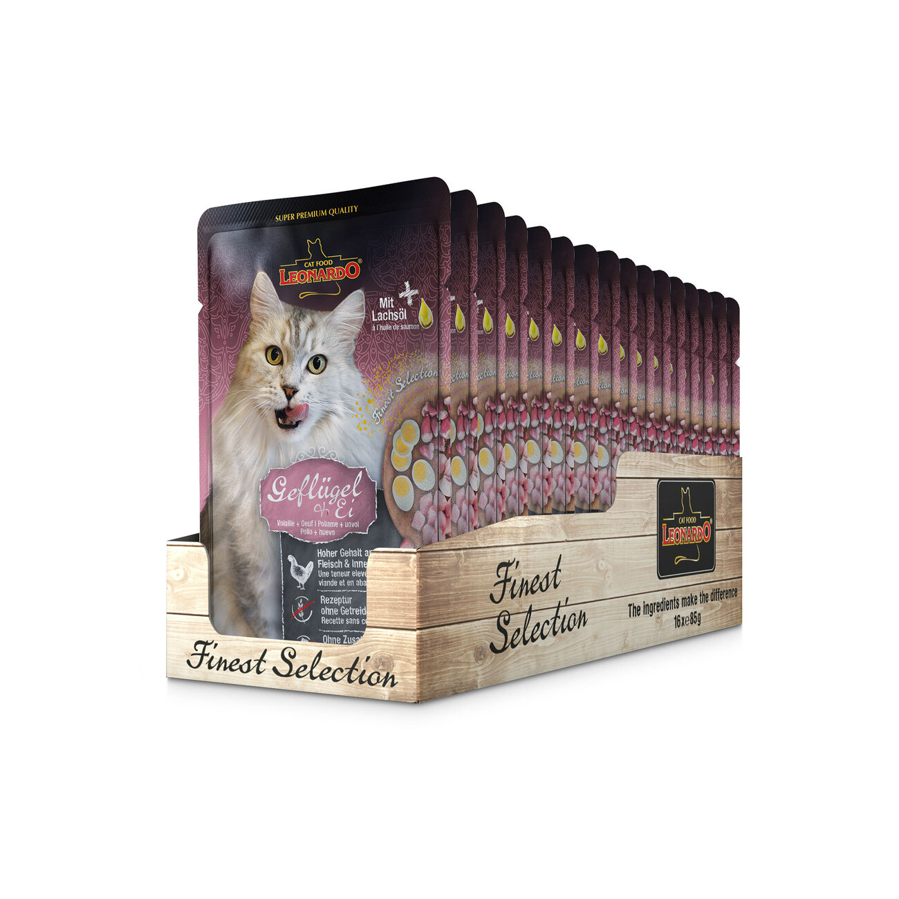 Leonardo Katzenfutter Pouchbeutel von Leonardo günstig bestellen ...