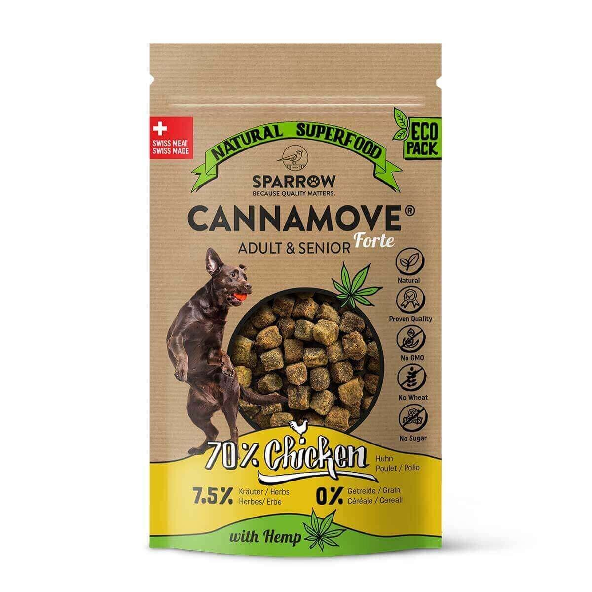 Sparrow CannaMove Forte Snacks Adult & Senior von Sparrow günstig ...